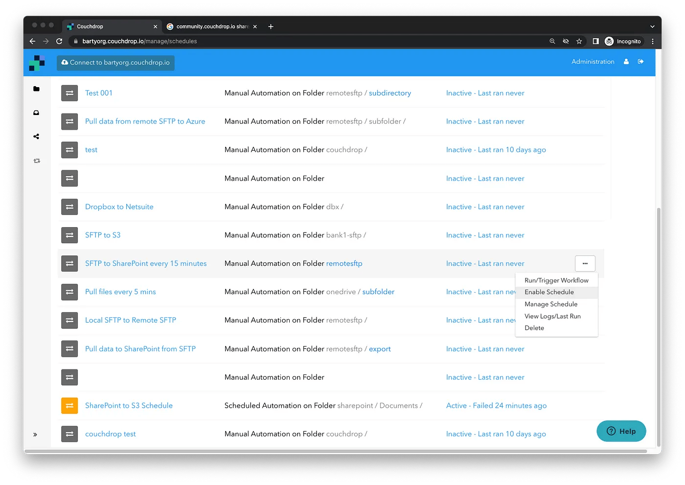 How To Automate File Transfers From An Sftp Server Into A Sharepoint Site